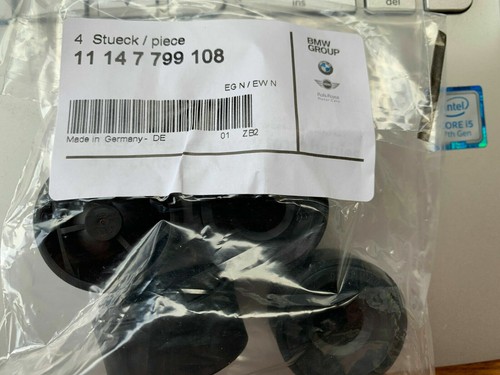 4X BMW 1 2 3 4 5 6 7 Ser Engine Cover Trim Rubber Mount Grommet Bush ...