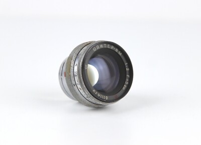 JUPITER 8M RED P Soviet Lens 2/50mm copy Sonnar Mount CONTAX RF s/n ...