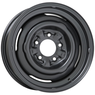 Wheel Vintiques for Chrysler Police 15x7 5x4.5 4.25 "BS Black 67 ...
