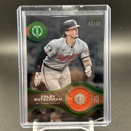 2025 Topps Tribute Adley Rutschman Stamp of Approval Relic #SOA-ARU /99 ...