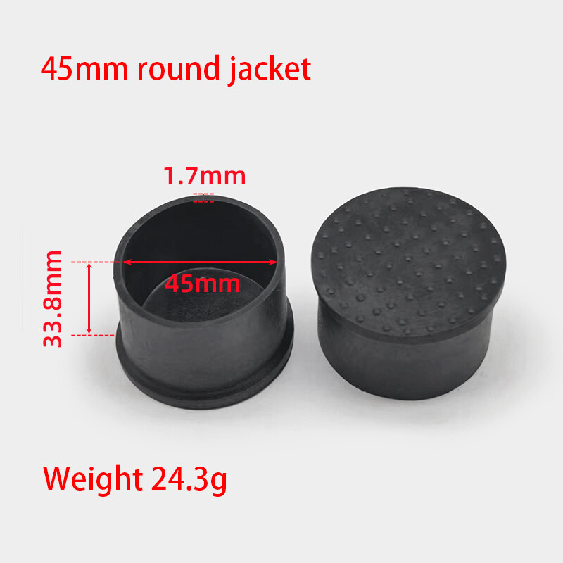 Round Rubber Furniture Foot Table Chair Leg End Cap Cover Tips Floor ...