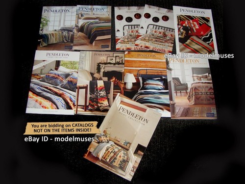 Ten HOME DECOR CATALOGS - PENDLETON 2020-2023 beautiful patterns | eBay