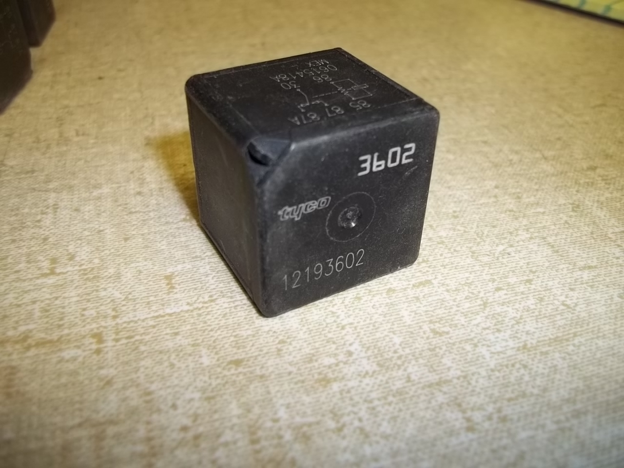 Tyco 12193602 GM Buick Oldsmobile Saturn Automotive Relay 3602 *FREE ...