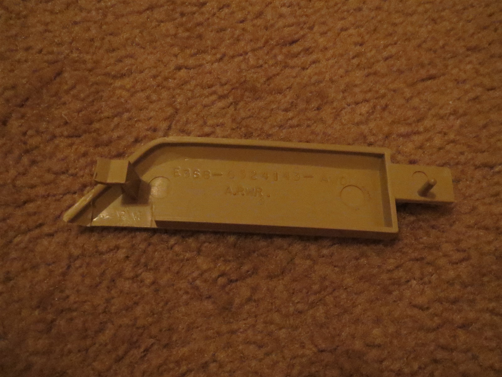 NOS 1983 - 1989 Thunderbird E3sz 6324143 a Left Door Arm Rest Plate ...