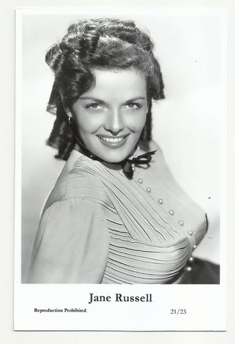 (BX108) JANE RUSSELL SWIFTSURE PHOTO POSTCARD (21/23) FILMSTAR PIN UP ...