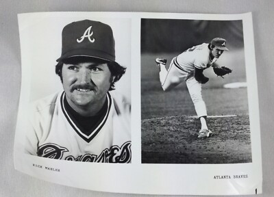 1985 Rick Mahler, Atlanta Braves Team Issue Photo - 8x10 | eBay