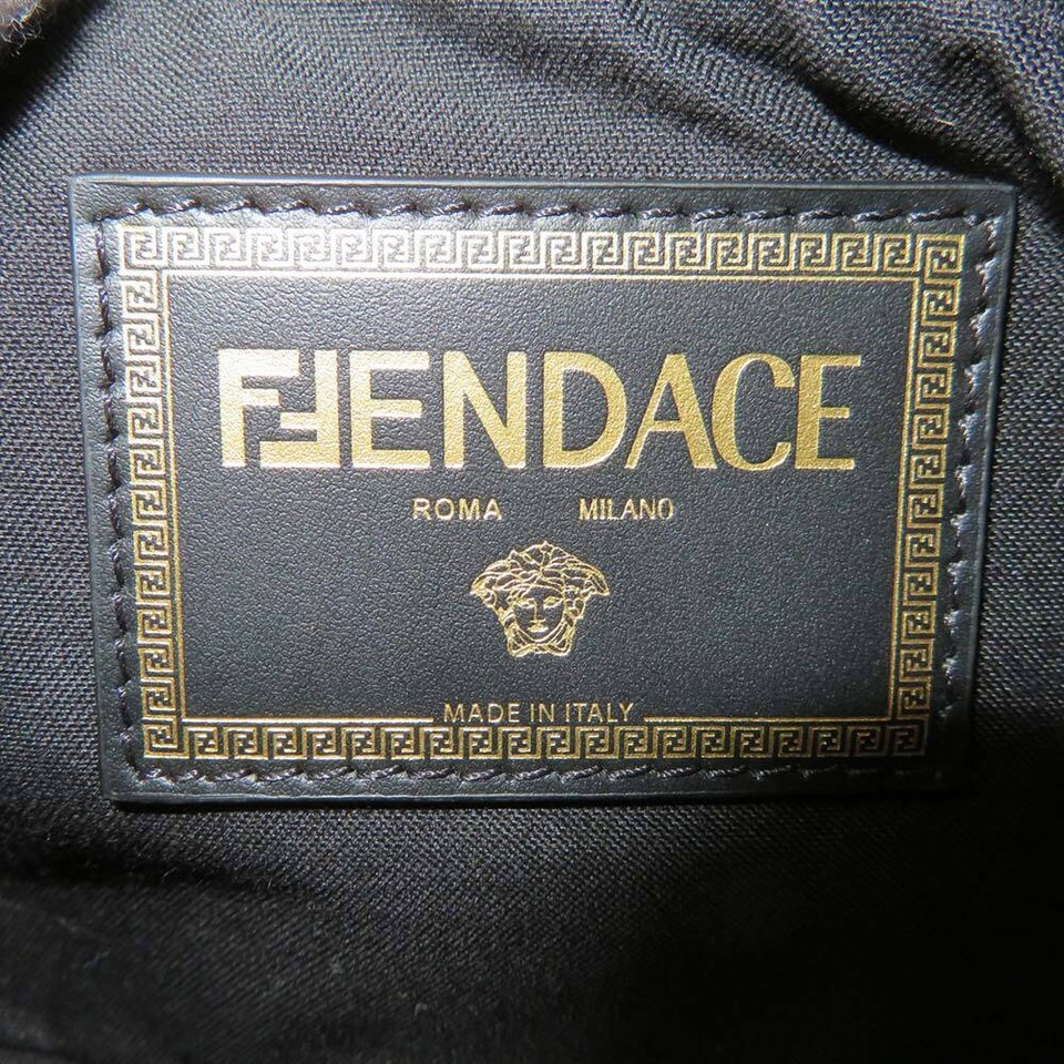 Fendace Shoulder Bag Leather 7M0285 Black Ladies Fendi | eBay