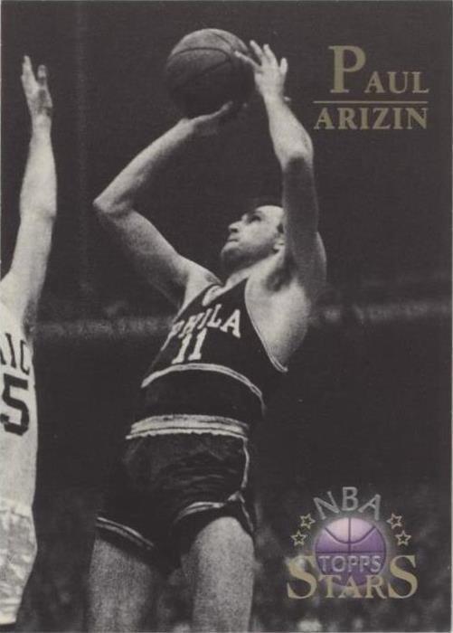 1996 Topps Stars - Paul Arizin #3 Members Only for sale online | eBay