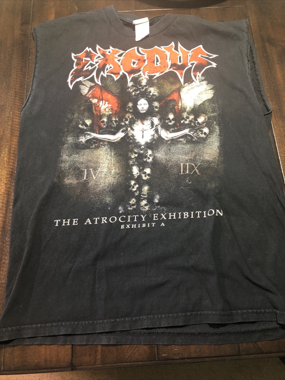 Metal Rock Concert Tour T Shirts Large Sleeveless Rar… - Gem
