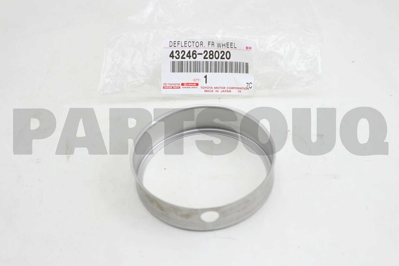4324628020 Genuine Toyota DEFLECTOR, FRONT WHEEL BEARING DUST, NO.1, RH ...