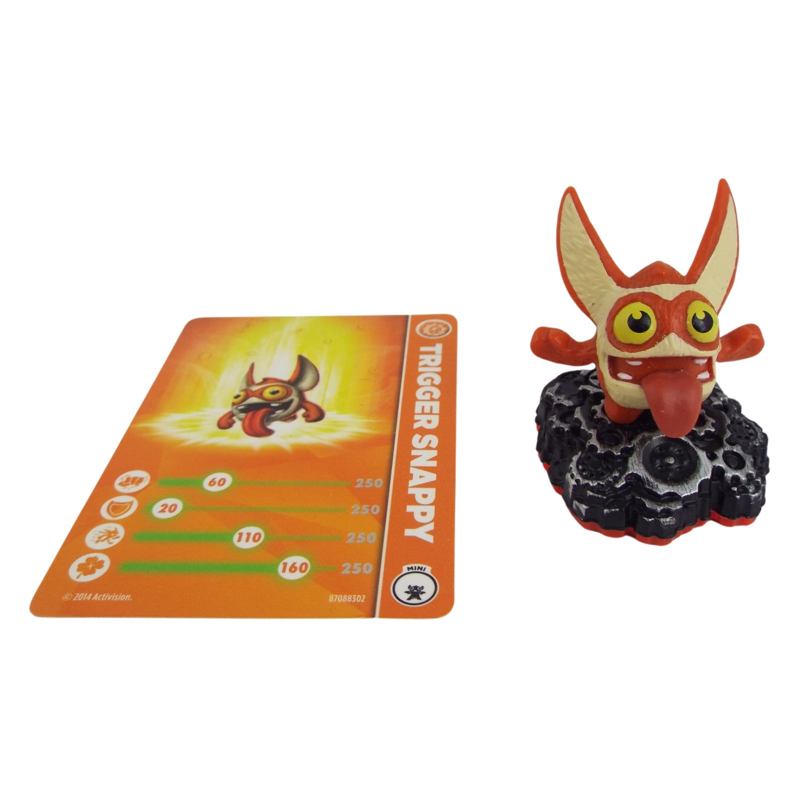 Skylanders Trap Team ~ Trigger Snappy Mini Gaming Figure w/ Card ...