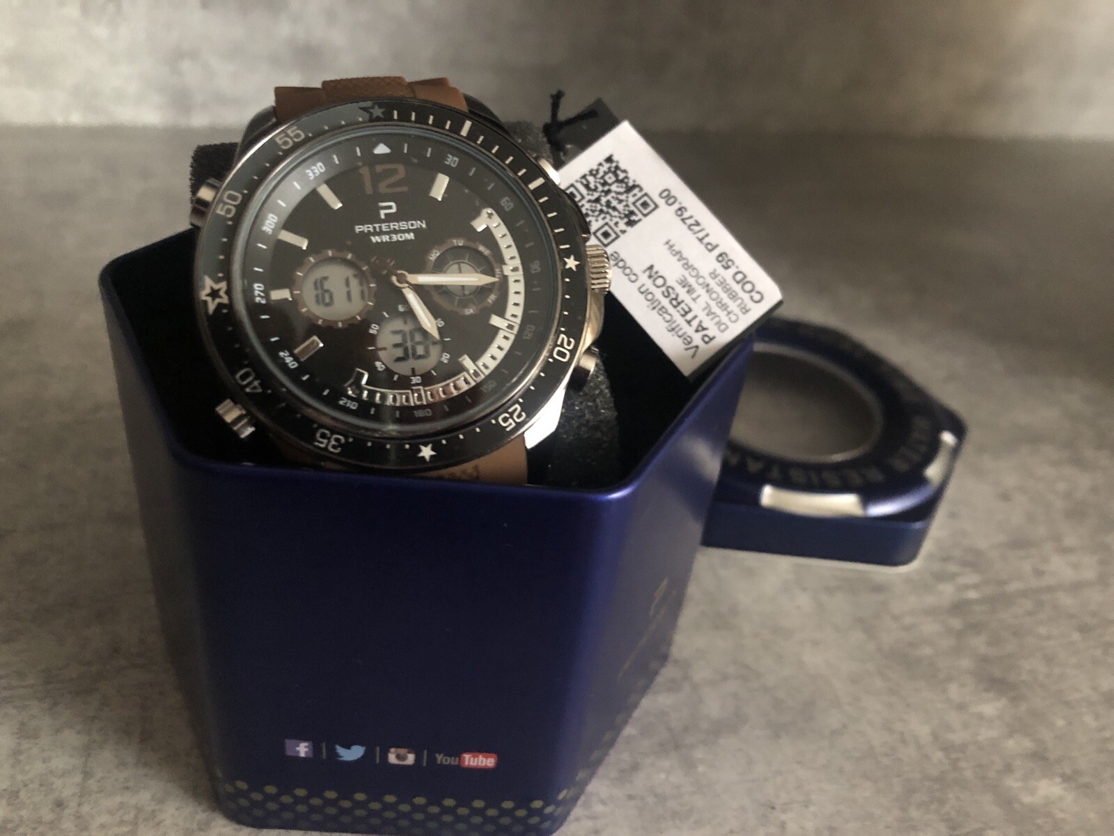 Orologio uomo PATERSON NUOVO con etichetta | eBay