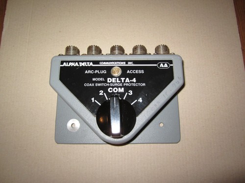 Alpha Delta 4 Position Coax Switch | eBay