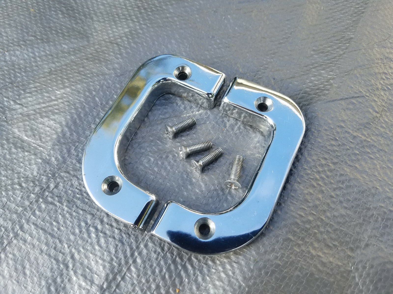 MERCEDES DOOR PANEL CHROME TRIM COVER LEFT RIGHT 500SEC 560SEC 280CE ...