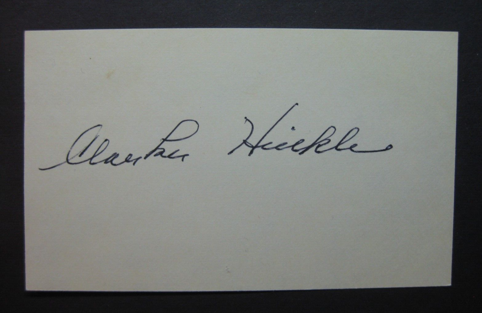 CLARKE HINKLE signed 3x5 card autograph auto Green Bay Packers NFL ...