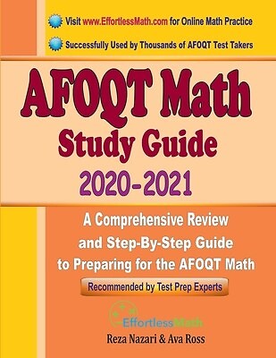 AFOQT Math Study Guide 2020 - 2021 a Comprehensive Review and St by ...