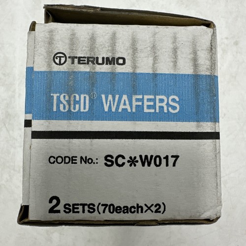 Terumo SC*W017 TSCD Wafers 2 Cartridges (70 Wafers Each x2) | eBay