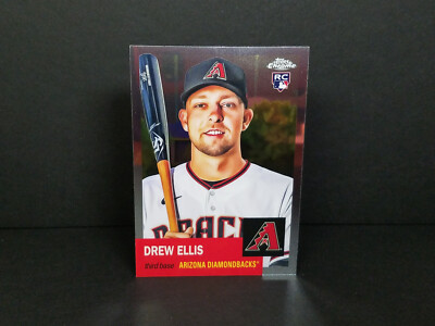 2022 Chrome Platinum Anniversary #432 Drew Ellis, Diamondbacks (RC ...