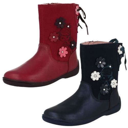 Ragazze Startrite Cravatta Schiena Metà Polpaccio Fashion Stivali ...