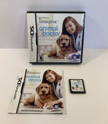 Imagine: Animal Doctor (Nintendo DS, 2007) - Game, Case, & Booklet ...