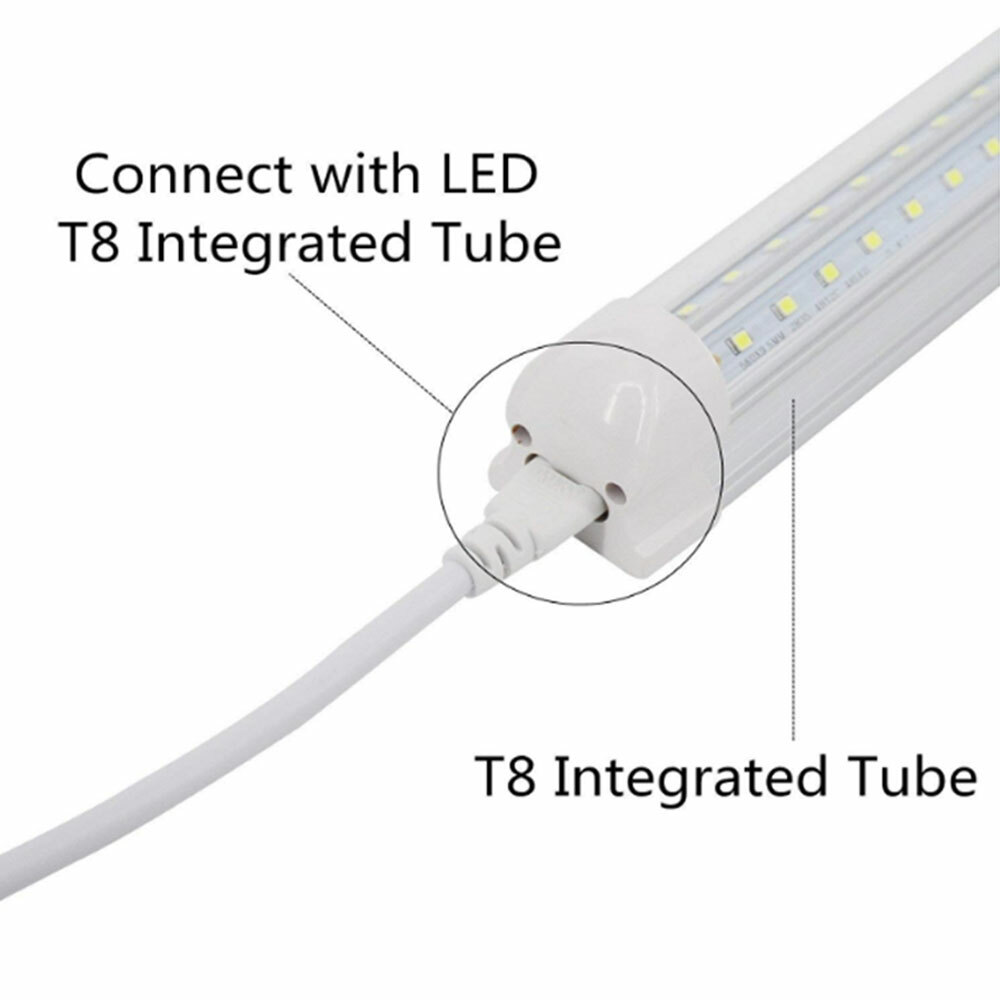 T8 Fluorescent Light Wiring Plug In Lepro Type A T8 4FT LED Tube
