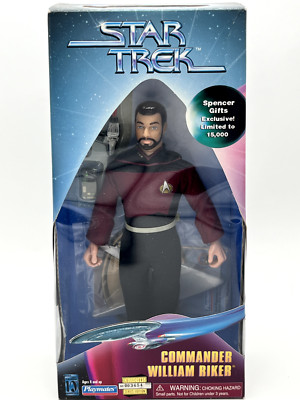Star Trek Commander William Riker 9" Figure Collectors Series 003654 ...