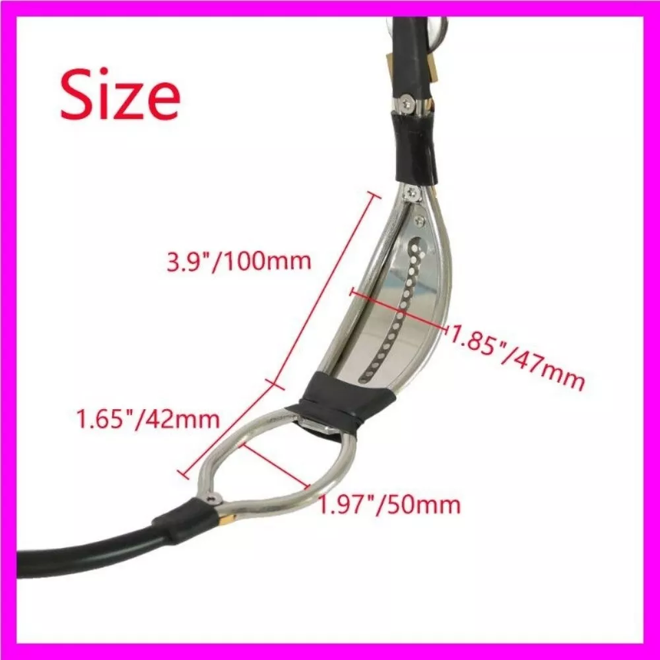 Bondage Women Chastity Belt with Hole Stainless Steel Lock Device Pant ...