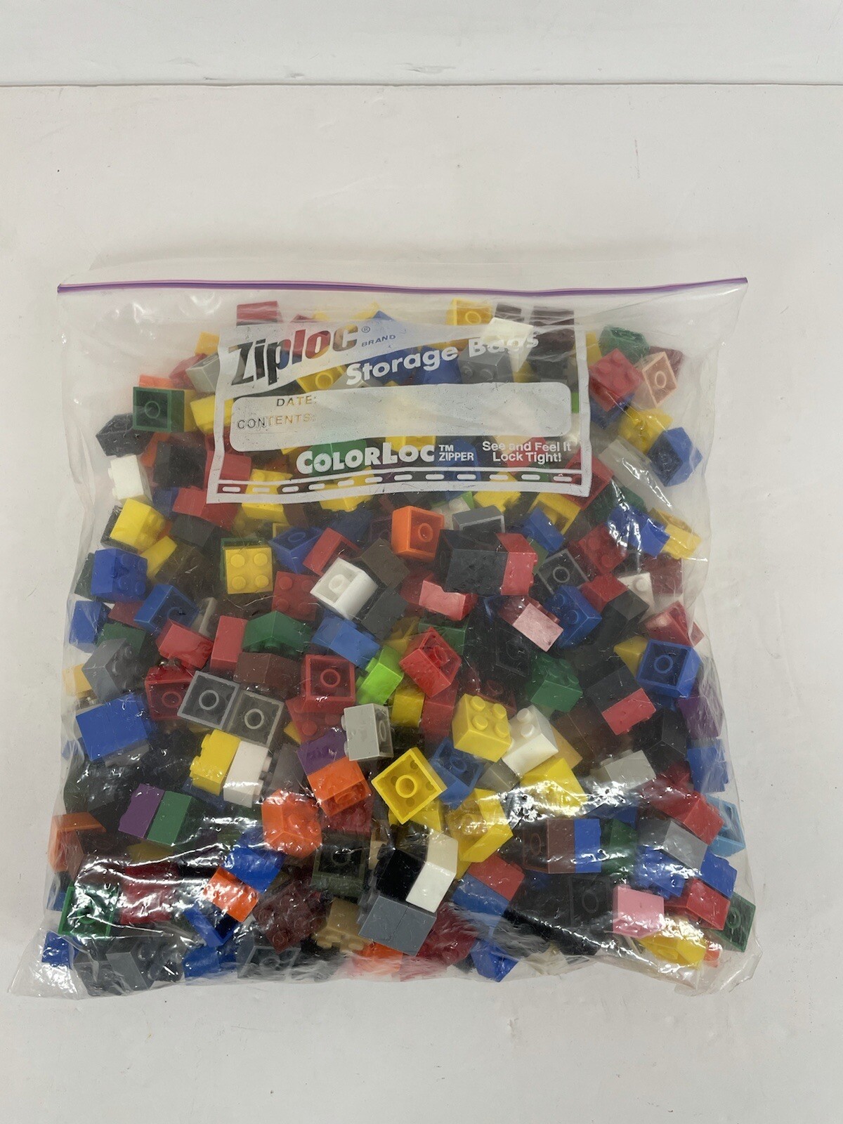 MEGA BLOKS Building Bricks 3 LBs Random Colors 2x2 And 2x4 Bricks | eBay