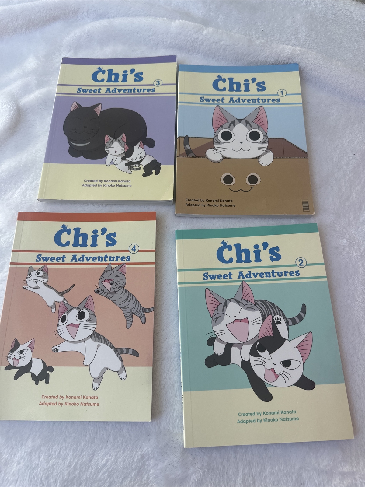 Chi's Sweet Adventures Set Of 4 Books Vertical 9781947194113 | eBay