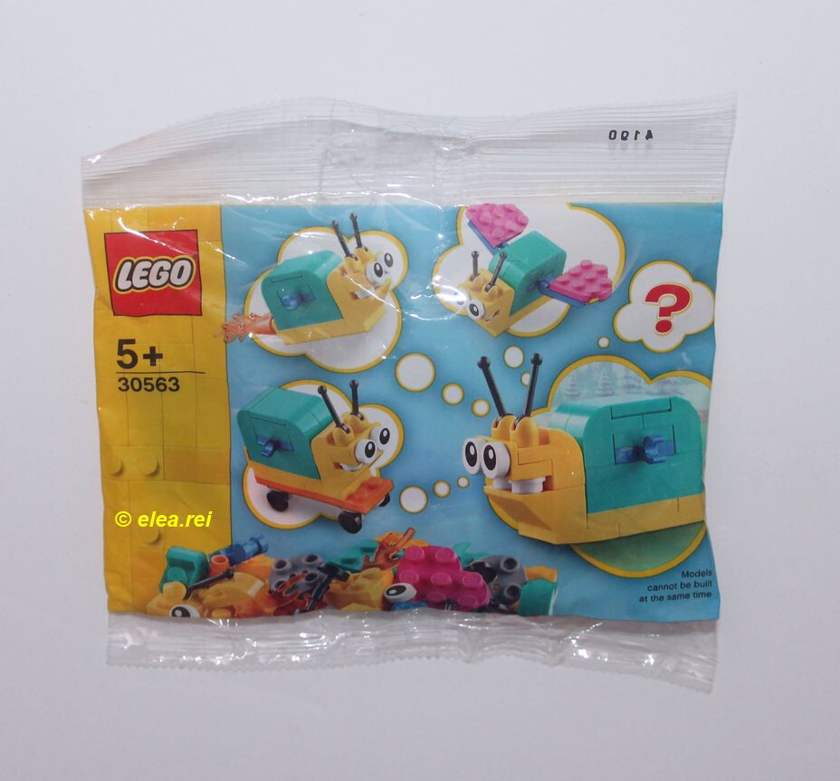 LEGO Build Your Own Snail With SuperPowers 30563 Polybag NEW SEALED ...