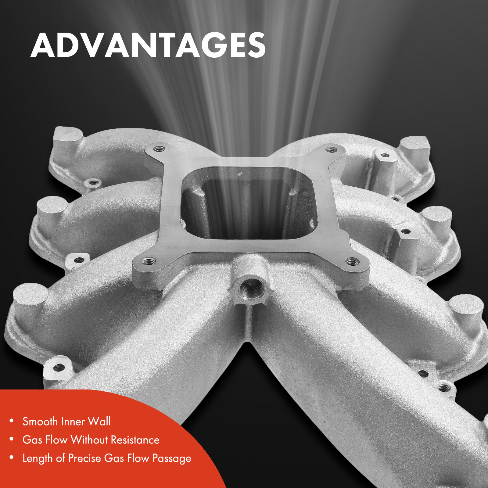 Single Plane Carb Intake Manifold for GM LS Gen III or IV LS3/L92 Chevy ...