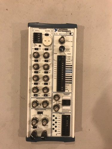 National Instruments BNC-2120 Connector Block w Function Generator ...