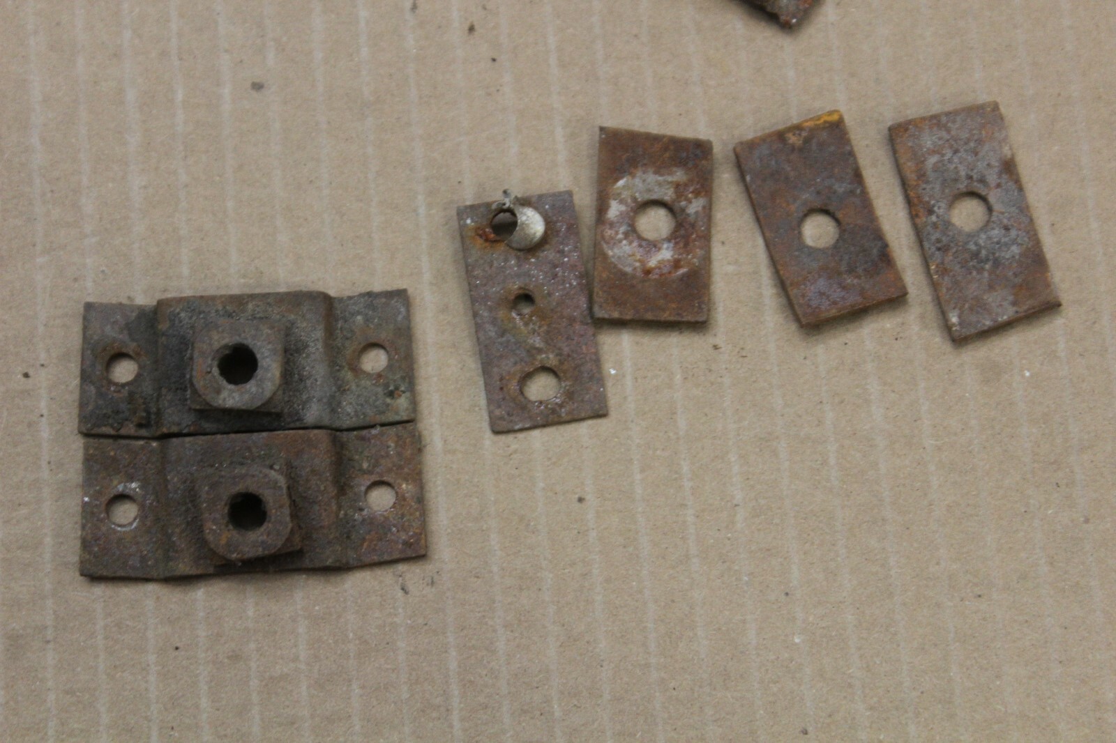 1961-1962 Corvette Original Underbody Reinforcing Nut Retainer Plate ...