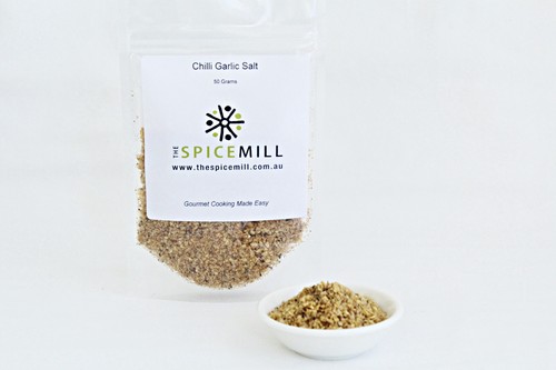 Chilli Garlic Gourmet Salt - 50 Grams - Made in Australia | eBay Australia