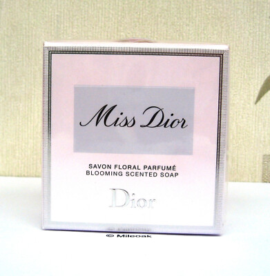 DIOR MISS DIOR BLOOMING SCENTED SOAP 120G - BNIB - CELLOPHANE SEALED ...