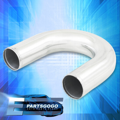 2.5" 63mm Universal Aluminum U Pipe 180 Degree Turbo Intercooler Tube ...