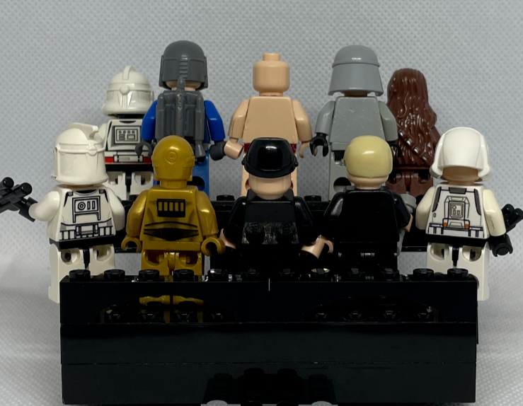 (LOT 10C) *DAMAGED* LEGO Star Wars Minifigure Lot of 10 Figure Figs ...