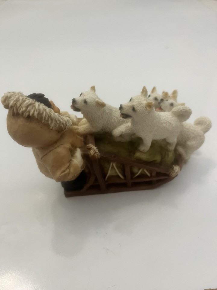 “Laughing Eskimo with Dogs” Vintage 1995 Castagna, Made In Italy | eBay