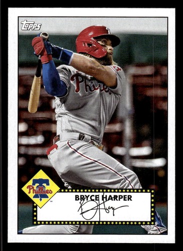 2021 TOPPS BRYCE HARPER T52-21 MINT 1952 REDUX BASEBALL PHILADELPHIA ...