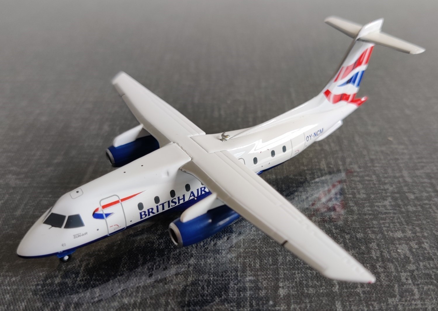 1:200 Herpa British Airways Dornier Do 328 Do328 Jet MINT 552035 OY-NCM ...