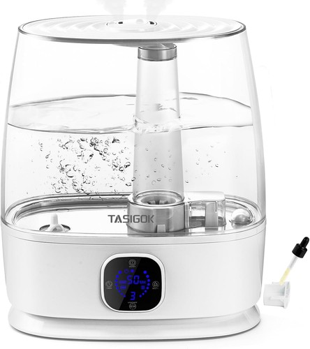 Humidifiers for Bedroom Home, 6L Cool and Warm Mist Air Humidifier ...