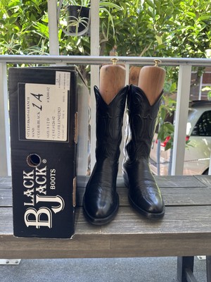 Black Jack Ranch Hand (Horsehide) - Black | eBay