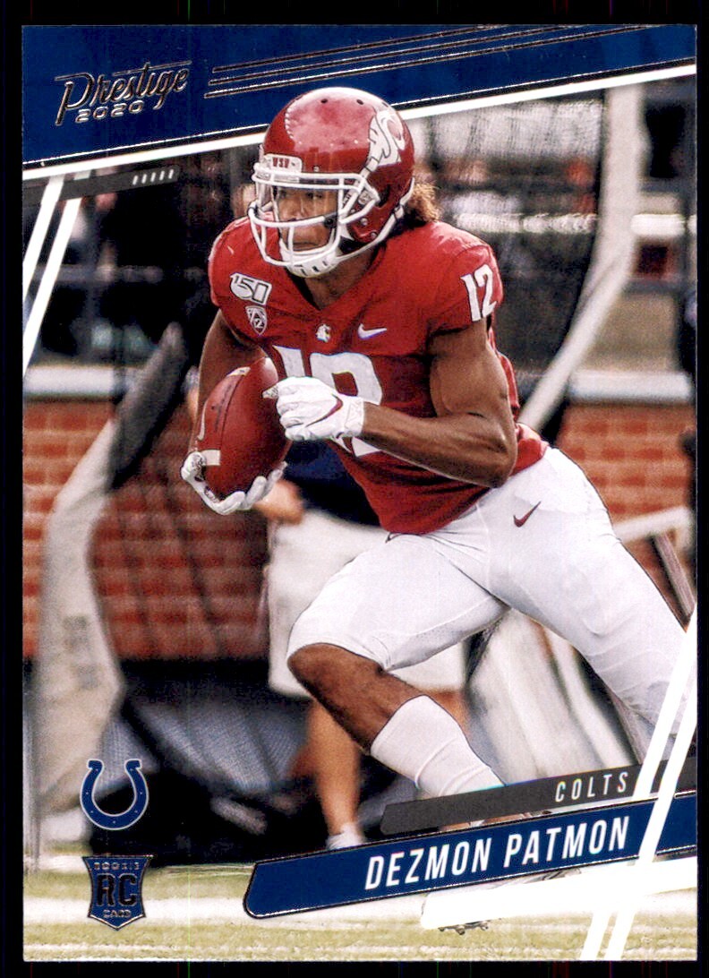 2020 Panini Prestige Dezmon Patmon Rookie Indianapolis Colts #237 | eBay