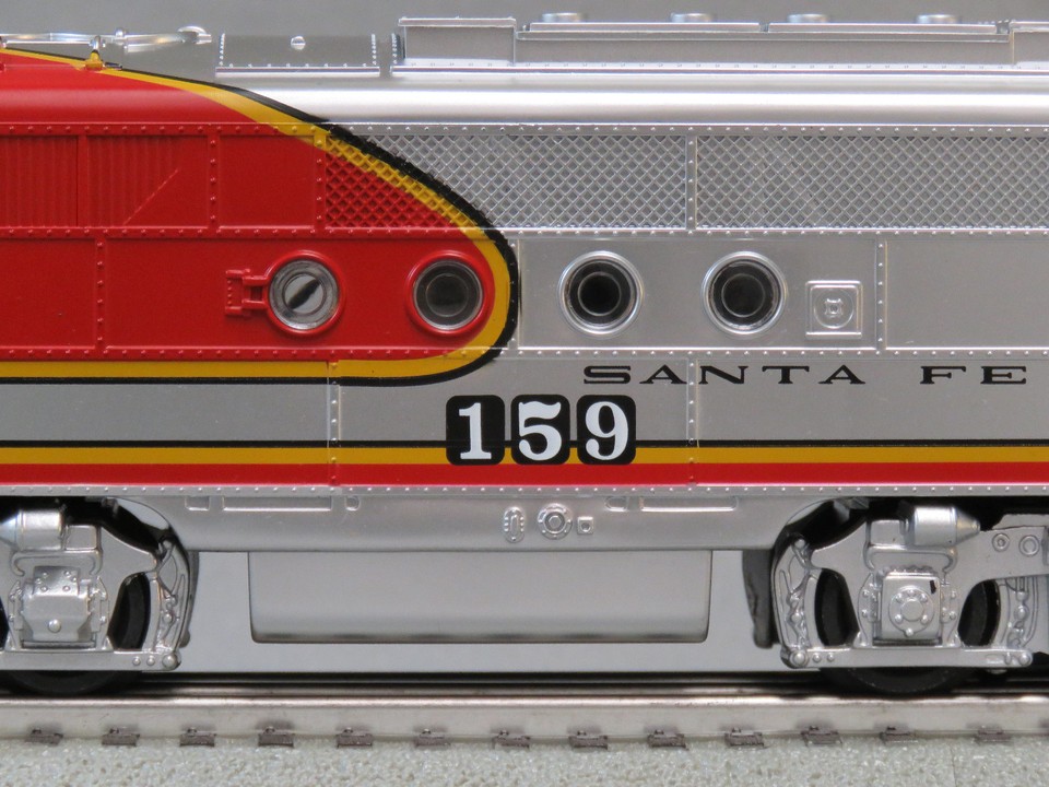 LIONEL SANTA FE LIONCHIEF DIESEL LOCOMOTIVE #159 O GAUGE train sfe 6 ...
