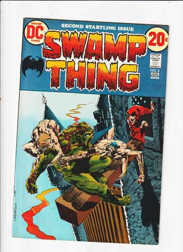 Swamp Thing #2 Key 1st Anton Arcane|Patchwork Man 1973 DC Comics ...
