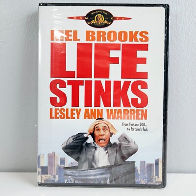 LIFE STINKS DVD (1991, MGM) Mel Brooks Lesley Ann Warren Rare Disc New ...