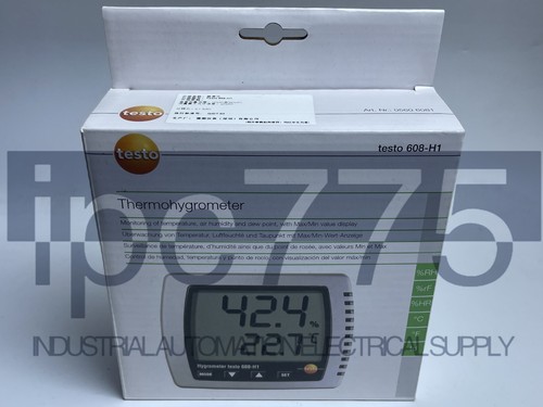 1pcs BRAND NEW ONES TESTO 608-H1 Digital Thermohygromet | eBay