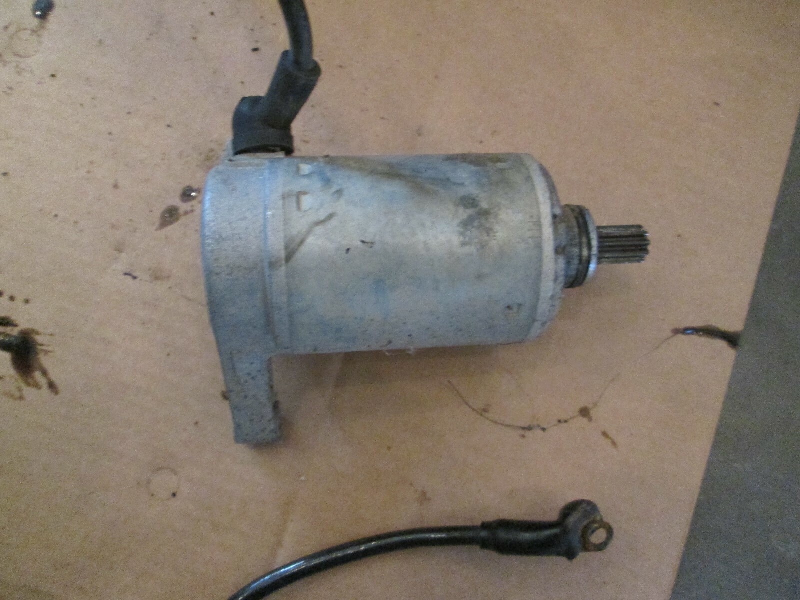 Yamaha Moto 4 YFM350 YFM 350 1989 starter electric start engine motor ...