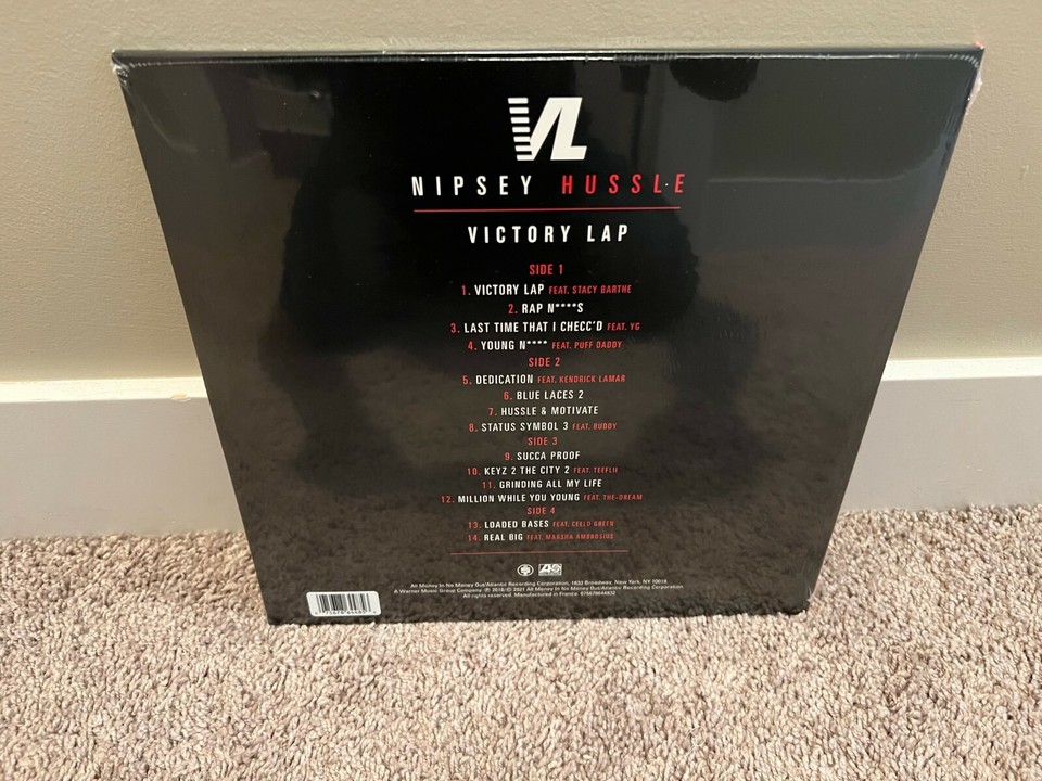 Nipsey Hussle - Victory Lap Vinyl LP - Limited Edition Gold! Rare! (New ...