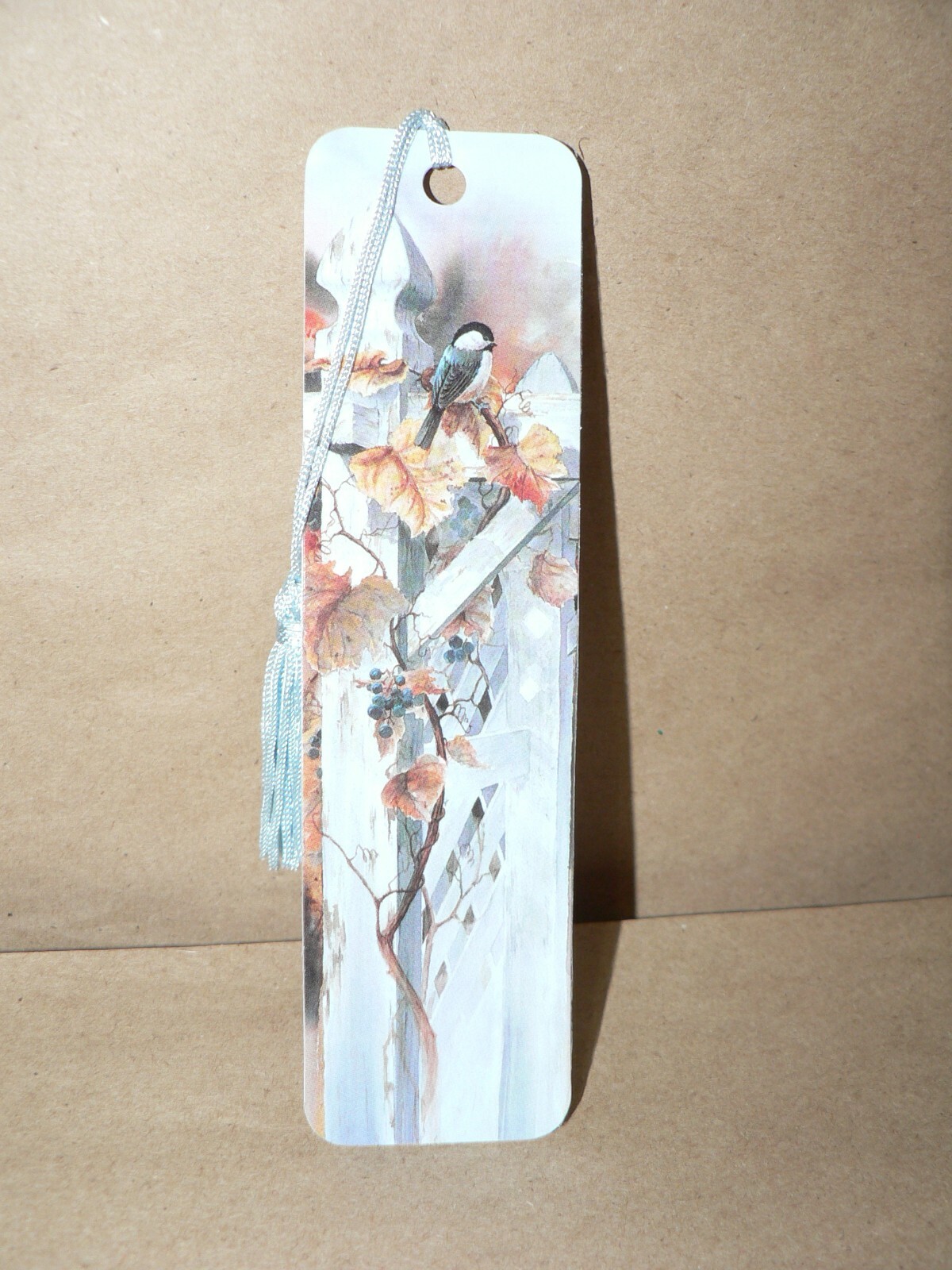 Mike Casper Bookmark CHOICE Plastic tassel Covered Bridge Geese ...